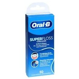 Wick Oral-b Superfloss Threader Zahnseide 50 St