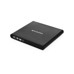 Verbatim Externer DVD-Brenner USB 2.0 &ndash; Kompakt, leicht & mobil einsetzbar