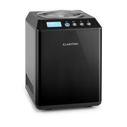 Klarstein Vanilly Sky Family Eiscremebereiter Frozen Yoghurt 250W 2,5l schwarz Schwarz