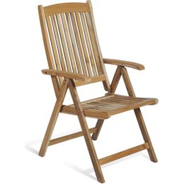 Harms Import Hochlehner JAVA, Teak, 5-fach verstellbar