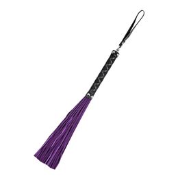 Rimba Handliche Veloursleder-Peitsche