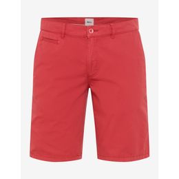 Brax Herren Bermuda Style BARI RED, Rot, Gr. 30