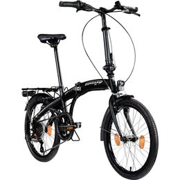 Zündapp Zündapp ZF20 Speed Folder 20 Zoll Klapprad Faltrad Stadtrad Fahrrad faltbar Klappfahrrad StVZO