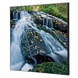 SHOWDOWN Textile Wanddekoration Wasserfallwald Mehrfarbig Aluminium