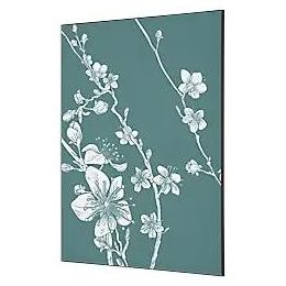 SHOWDOWN Textile Wanddekoration Japanische Kirschblüte Mehrfarbig Aluminium
