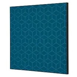 SHOWDOWN Textile Wanddekoration Hexagon Mehrfarbig Aluminium