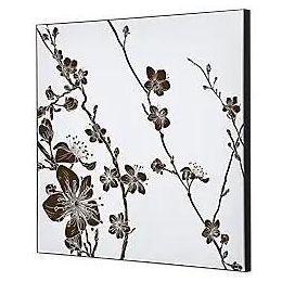 SHOWDOWN Textile Wanddekoration Japanische Kirschblüte Mehrfarbig Aluminium