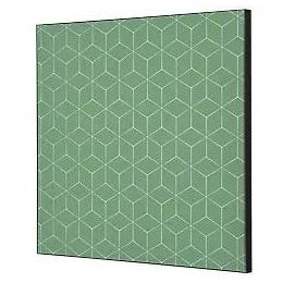 SHOWDOWN Textile Wanddekoration Hexagon Mehrfarbig Aluminium