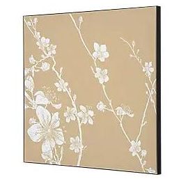 SHOWDOWN Textile Wanddekoration Japanische Kirschblüte Mehrfarbig Aluminium