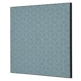 SHOWDOWN Textile Wanddekoration Hexagon Mehrfarbig Aluminium