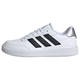 adidas Sportswear Sneaker low 'Courtblock' Damen Größe 40 schwarz / silber / weiß