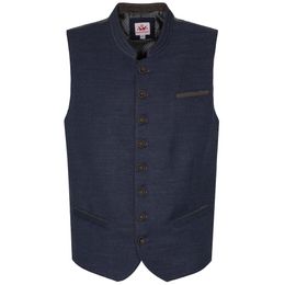 Spieth & Wensky Spieth & Wensky Vest 'Feder' male Blue size 56