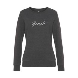 Bench Sweatshirt Damen Gr&ouml;&szlig;e S/M anthrazit / wei&szlig;