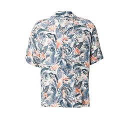 Jack & Jones JACK & JONES Hemd 'JJEJeff Tropical' Herren Gr&ouml;&szlig;e L saphir / pastellgr&uuml;n / altrosa / wei&szlig;