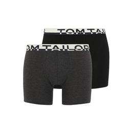 Tom Tailor Boxershorts Herren Größe XXL dunkelgrau / schwarz / weiß