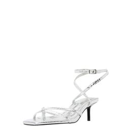 Topshop Strap Sandals 'Imogen' female Silver size 42