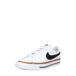 Nike Sportswear Sneaker 'Court Legacy' Mädchen Größe 36.5 dunkelorange / schwarz / weiß