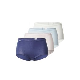 Sloggi Panty 'Basic+' Damen Gr&ouml;&szlig;e XXL navy / pastellblau / rosa / wei&szlig;