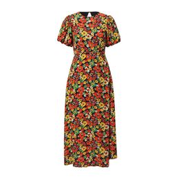 Oasis Kleid 'Pansy' Damen Größe 34 mischfarben / schwarz Winterkleid