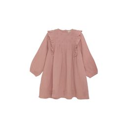 Minymo Sommerkleid ' MIDress LS w. Emb ' Mädchen Größe 104 altrosa