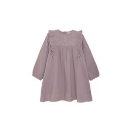 Minymo Dress ' MIDress LS w. Emb ' girl Purple size 110