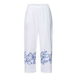 Hanro Pajama Pants ' Liz ' female White size M