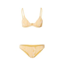 Rip Curl Bikini 'LA JOYA' Damen Gr&ouml;&szlig;e M orange / wollwei&szlig;