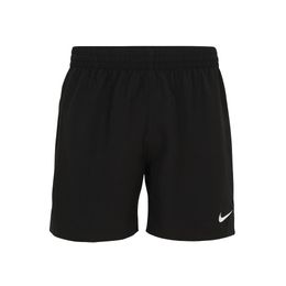 Nike Swim Badeshorts 'Volley' Herren Größe S schwarz / weiß