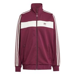 adidas originals Zip-Up Hoodie 'Colorblock Track' female Red size XL