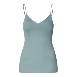 Hanro Top ' Cotton Seamless ' female Blue size L