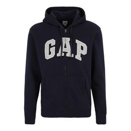 GAP Zip-Up Hoodie male Blue size XXL