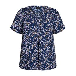 ZIZZI Bluse 'Vanni' Damen Größe 7XL/8XL marine / hellblau / oliv / rosa