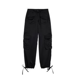 Desigual Cargo Pants female Black size L