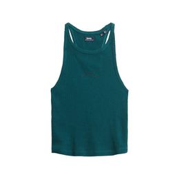 Superdry & Co Top 'Essential Racer' female Green size 42