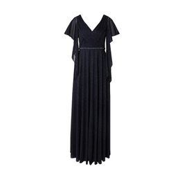 Vera Mont Kleid Damen Größe 46 nachtblau / silber Winterkleid