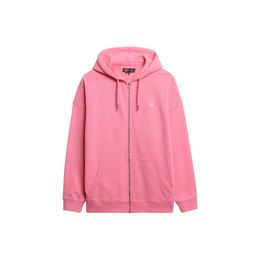 Superdry & Co Zip-Up Hoodie 'Studios' female Pink size 40