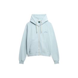 Superdry & Co Zip-Up Hoodie 'Essential' female Blue size 40