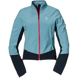 Schöffel Schöffel Sportjacke 'Grimaldo' Damen Größe XXXL hellblau / schwarz