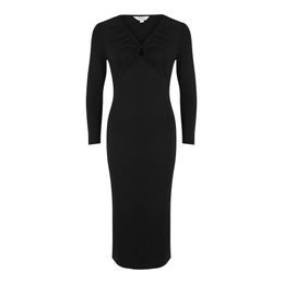Dorothy Perkins Petite Kleid Damen Gr&ouml;&szlig;e 34 schwarz Winterkleid