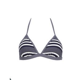 Vivid Bikinitop 'Mix&Match' Damen Gr&ouml;&szlig;e 80 marine / wei&szlig;