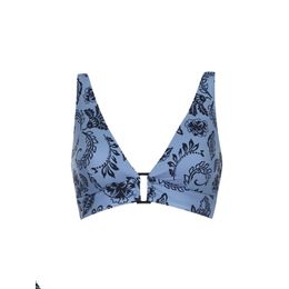 Vivid Bikini Top female Blue size 44