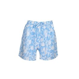 Vivid Shorts Damen Größe 42 hellblau / weiß
