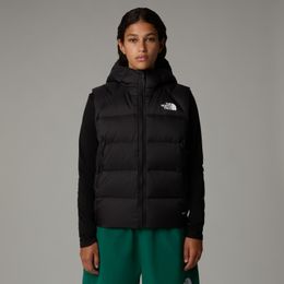 Daunenweste The North Face "W HYALITE VEST TNF BLACK", Damen, Gr. M (38), schwarz (schwarz 2), Web, Obermaterial: 100% Nylon. Füllung: 80% Daunen, 20% Federn, sportlich, Westen