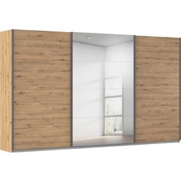 Schwebetürenschrank Rauch "Kleiderschrank Schrank OTTO´S CHOICE Garderobe AGORDO", braun (eiche artisan), B:360cm H:210cm T:62cm, Holzwerkstoff, Schränke, Top Innenausstattung, in 4 Breiten und 2 Höhen MADE IN GERMANY, Topseller