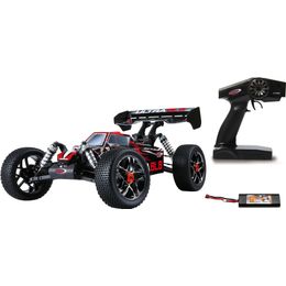 RC-Buggy Jamara "Ultra BL8 Buggy 4WD, 1:8, Lipo 2,4GHz", rot (rot, schwarz), Fernlenkfahrzeuge, KinderB:29,0cm H:21,0cm T:50,5cm, mit Allradantrieb, B:29,0cm H:21,0cm T:50,5cm