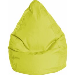 Sitzsack SITTING POINT "BRAVAL L", grün, B:70cm H:90cm T:70cm, Polyester, Polystyrol, Sitzsäcke