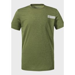 Schöffel Funktionsshirt SCHÖFFEL "Urban CIRC T Shirt Style Baguio MNS", Herren, Gr. 52, grün (6737, grün), Oberstoff: 100% Polyester, modisch, Rundhals, Kurzarm, Shirts