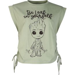GUARDIANS OF THE GALAXY Groot - Be Leaf In Yourself Top oliv in S 46864
