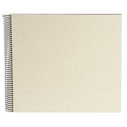 Goldbuch 25523 Bella Vista 35x30cm sandgrau schwarze Seiten