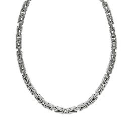 ZEEme Basic Halskette Silber 925 poliert K&ouml;nigskette 5mm breit